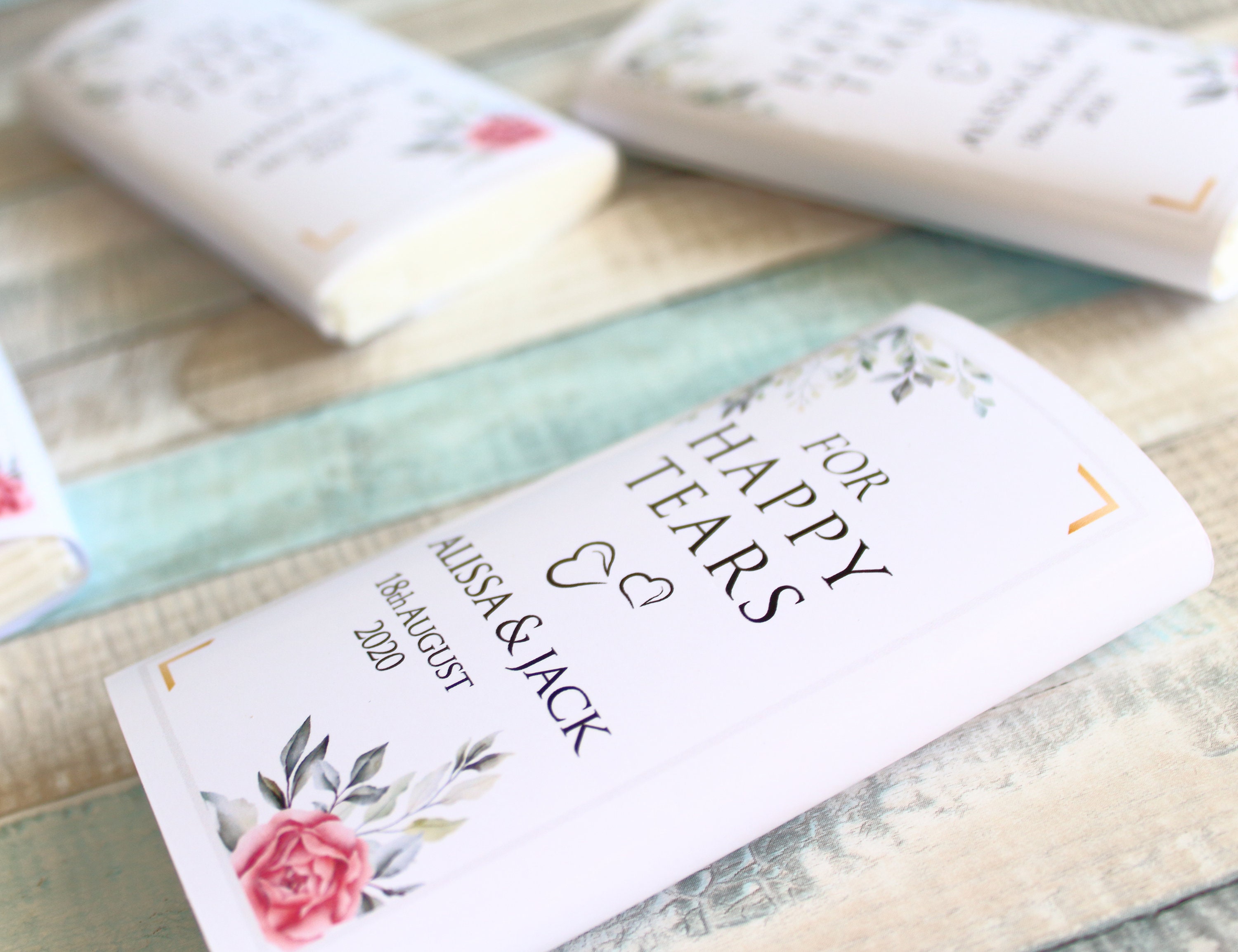 Wedding Tissues for Your Happy Tears Personalized Tissue - Etsy UK