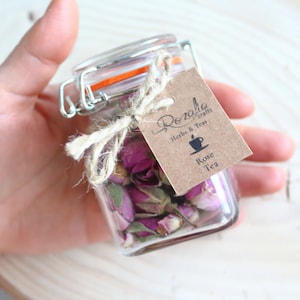 Loose Leaf Tea Sampler, Organic Herbal Teas, Glass Jar, Self Care, Tea ...