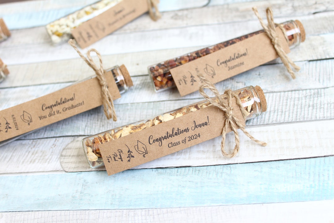 Graduation Gift Ideas, Graduation Favors, Sampler Tea Favors, College ...