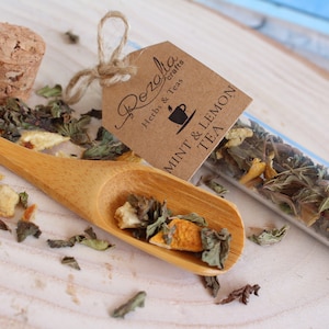 Organic Tea Sampler Set, Mothers Day Gift, Tea Infuser, Herbal Tea Gift ...