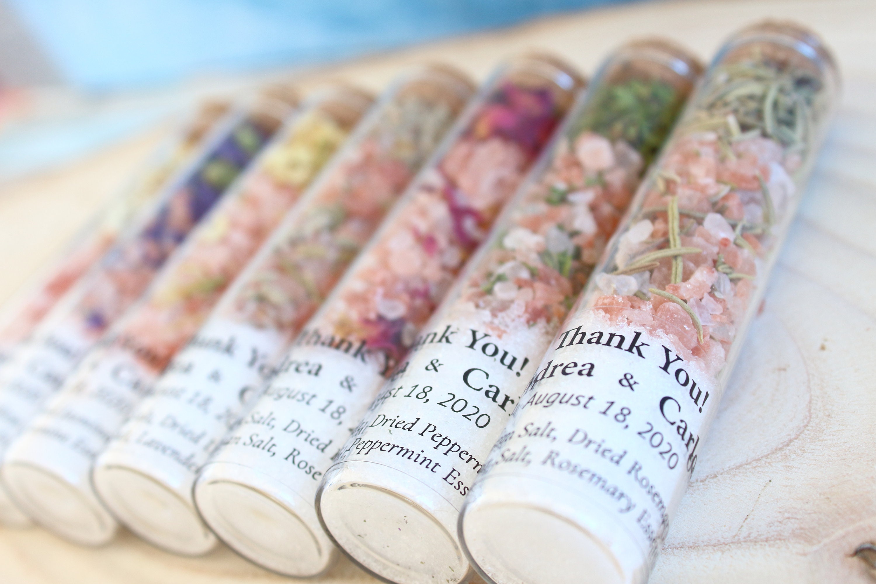 Bath Salt Favors Wedding Favors for Guests Bridal Shower - Etsy