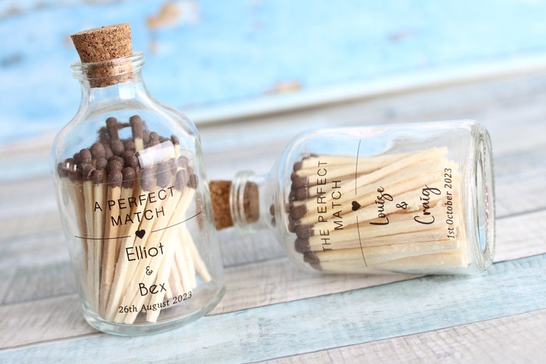 Large Custom Matches, Personalized Wedding Matches, the Perfect Match ...
