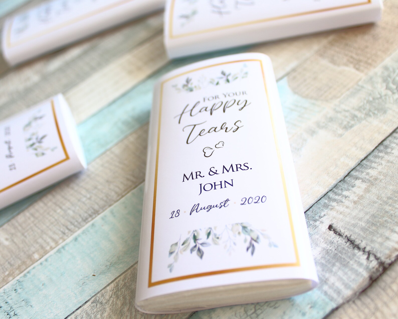 Personalized Wedding Tissues Bulk Tissue Ceremony Tissues | Etsy