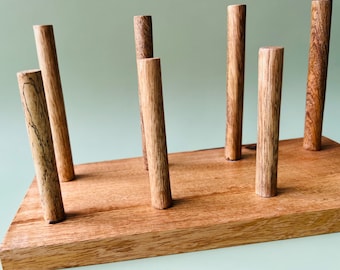 Wooden Finger Puppet Stand - Etsy