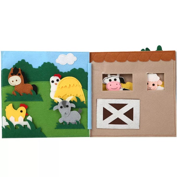 Toddler Quiet Book - Etsy