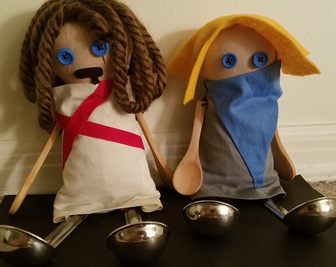 Castlevania Trevor and Sypha Dolls - Etsy