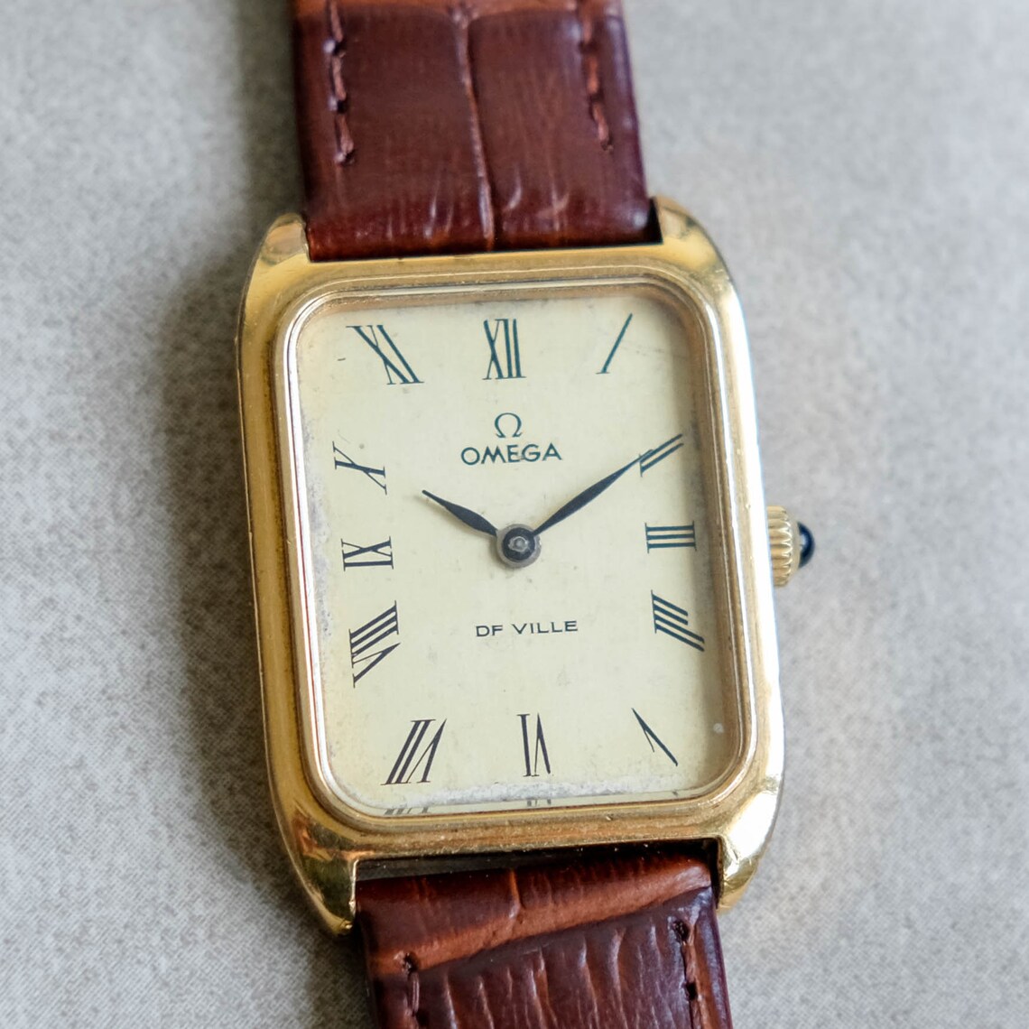 Omega De Ville Tank Swiss-made Mens or Unisex Mechanical Watch 1970s ...
