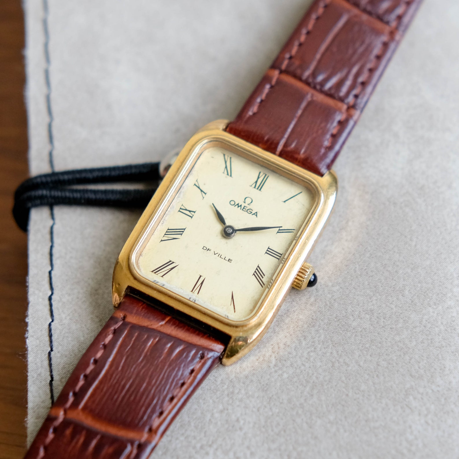 Omega De Ville Tank Swiss-made Mens or Unisex Mechanical Watch 1970s ...