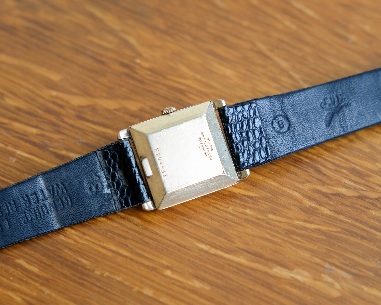Bulova Self-winding Square Watch - Very Rare (1940s) - Etsy