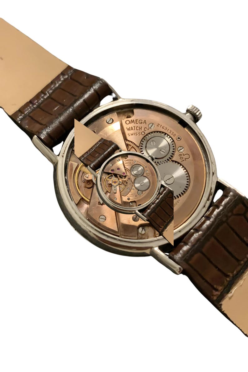 Omega Vintage Mechanical Men’s Watch 1960's - Etsy