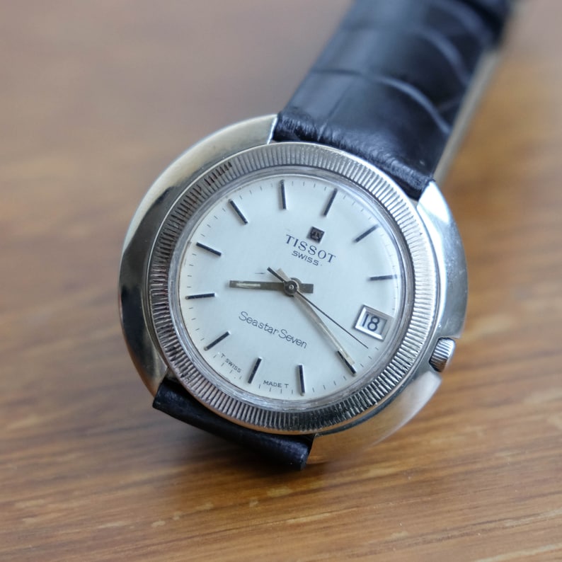 Vintage Tissot Seastar Seven Jumbo Men's Watch 1960s-1970s - Etsy