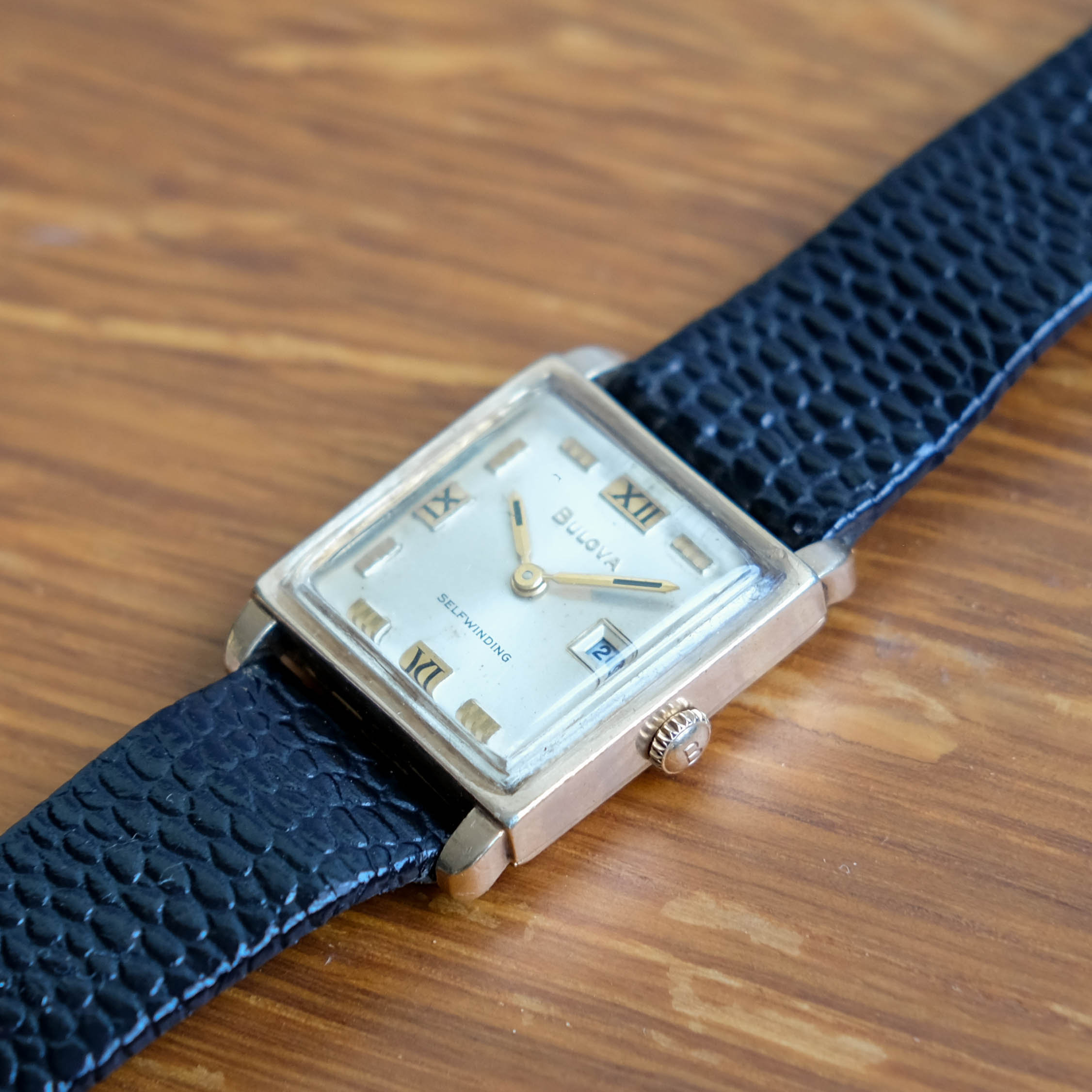 Bulova Self-winding Square Watch - Very Rare (1940s) - Etsy