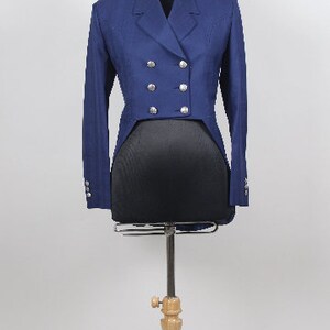 Women Custom Made Blue Cotton Horse Riding Jacket Double - Etsy
