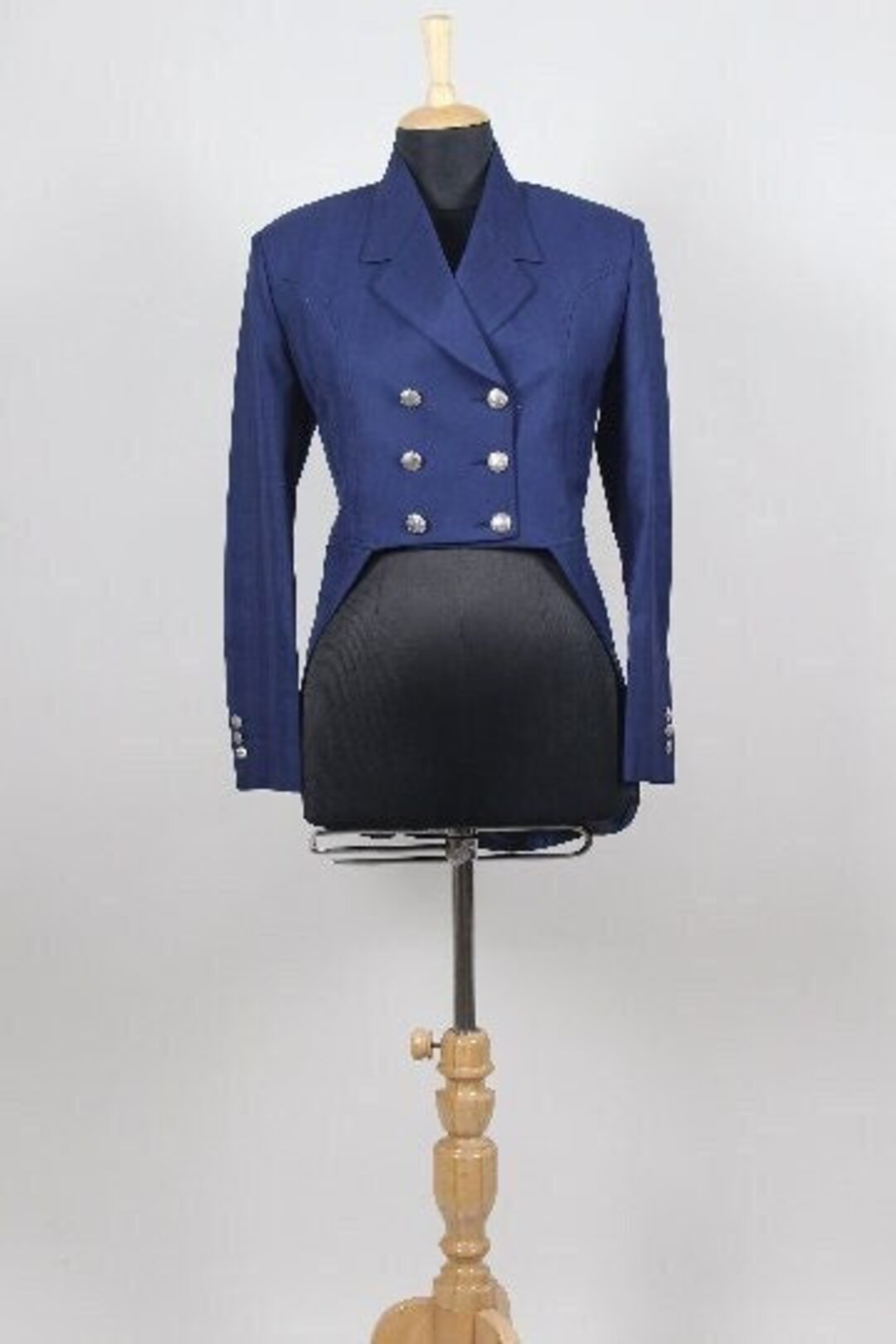Women Custom Made Blue Cotton Horse Riding Jacket Double - Etsy