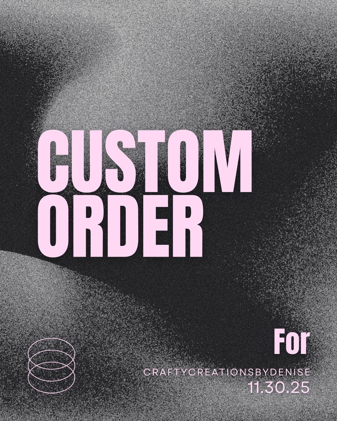 Custom Order - Etsy