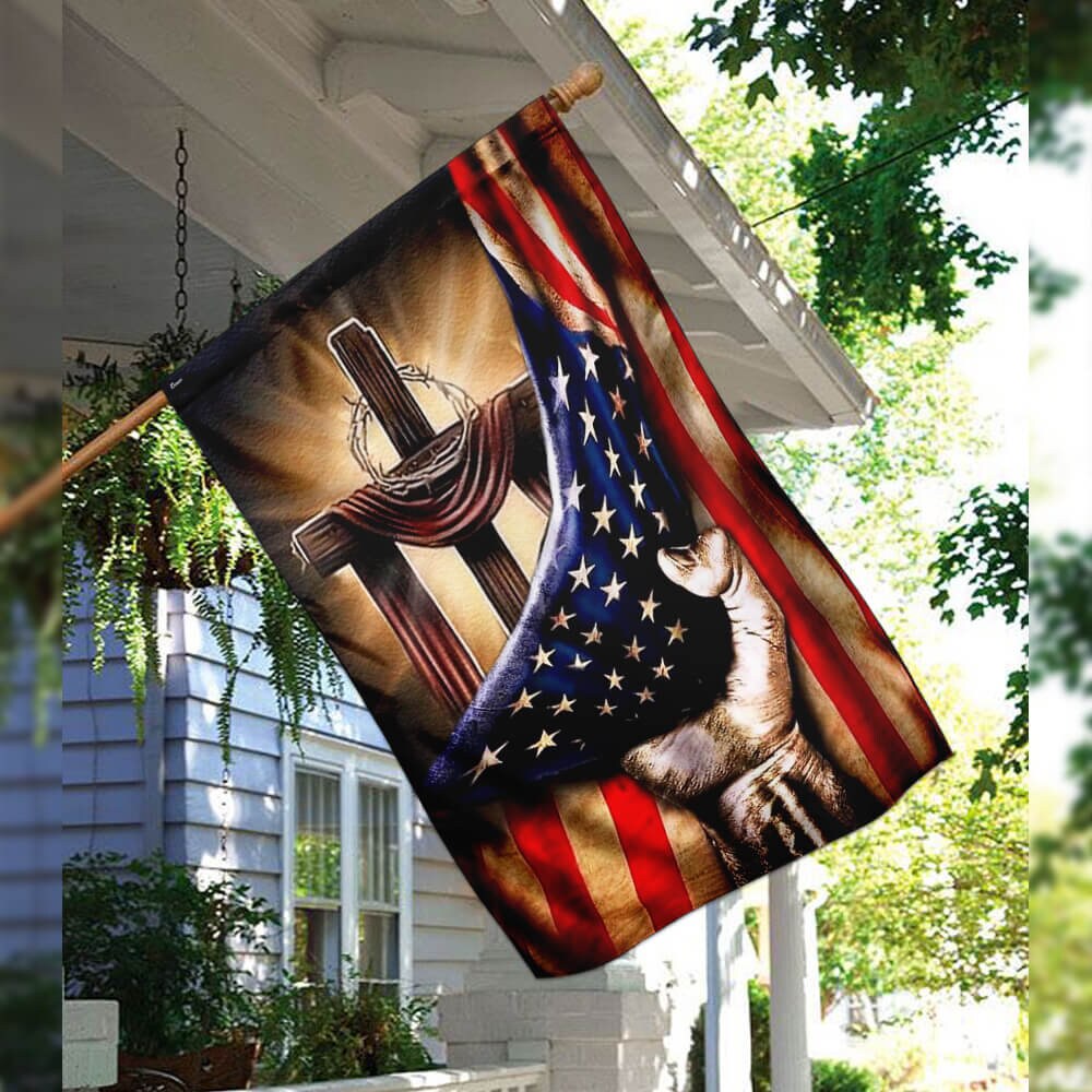 Bright Christian Cross Flag Garden Flags House Flagpeace | Etsy