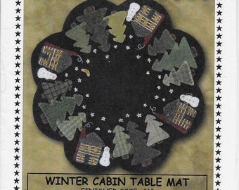 Cabin Applique - Etsy