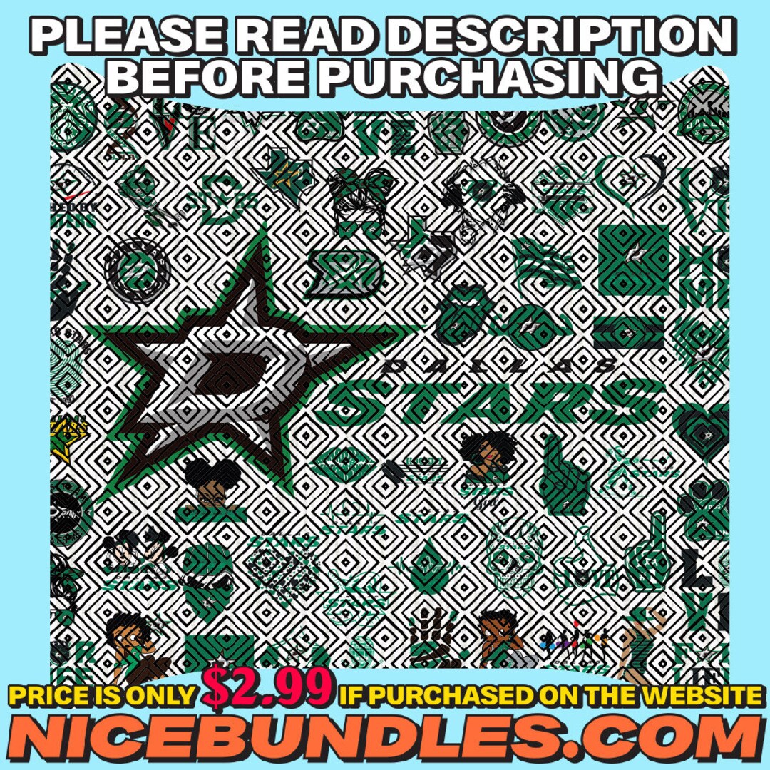 75 Files Dallas-stars Team Bundles Svg Dallas-stars Svg - Etsy