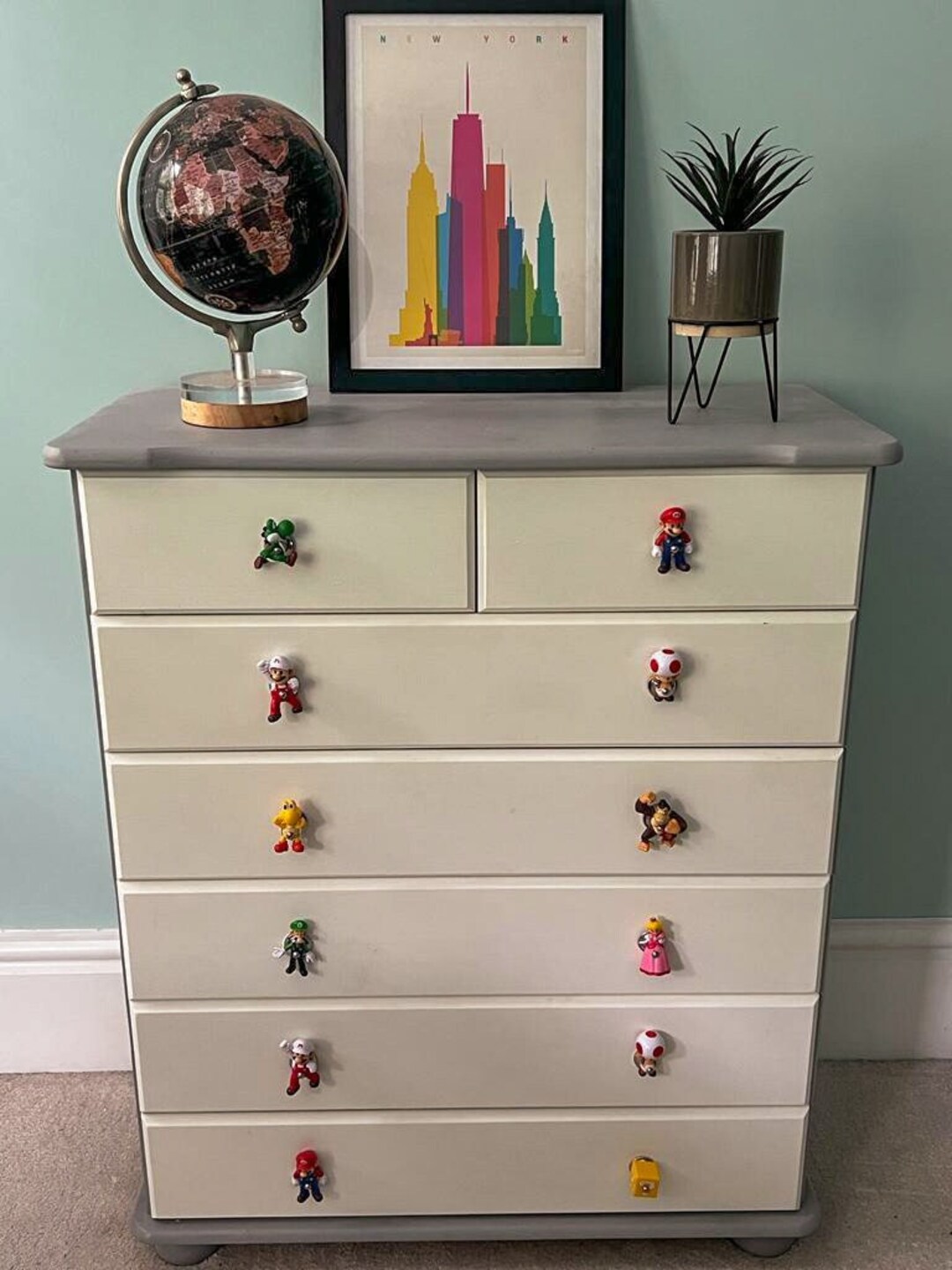Mario Furniture Knobs / Drawer Pulls - Etsy