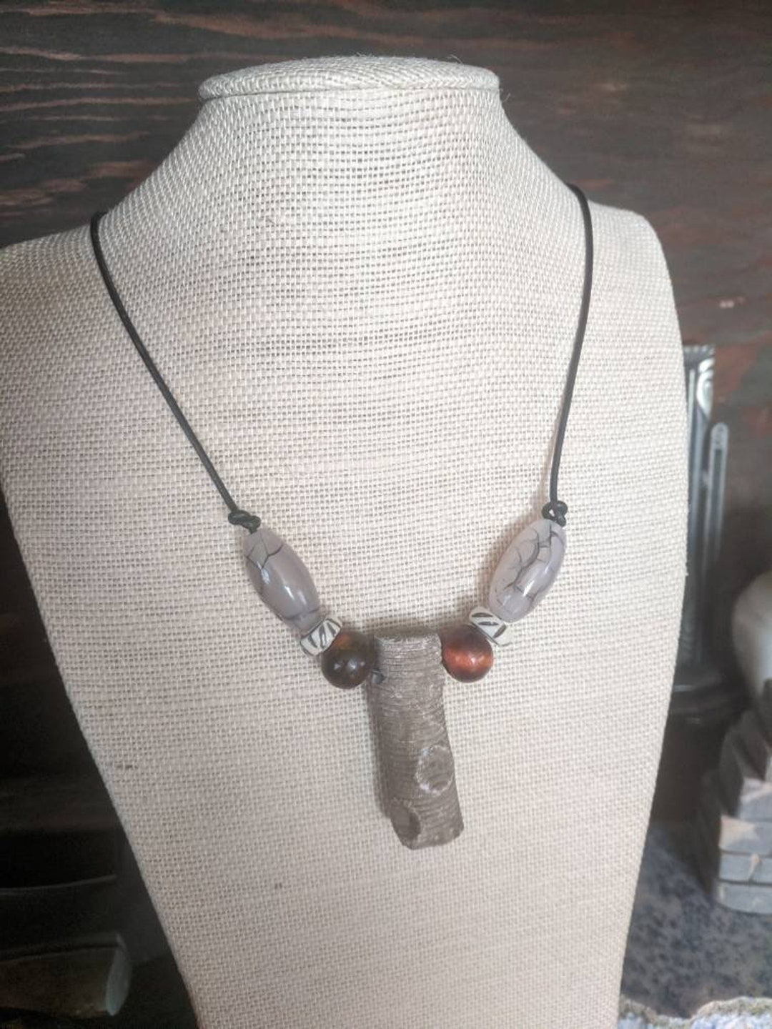 Crinoid Agate - Etsy