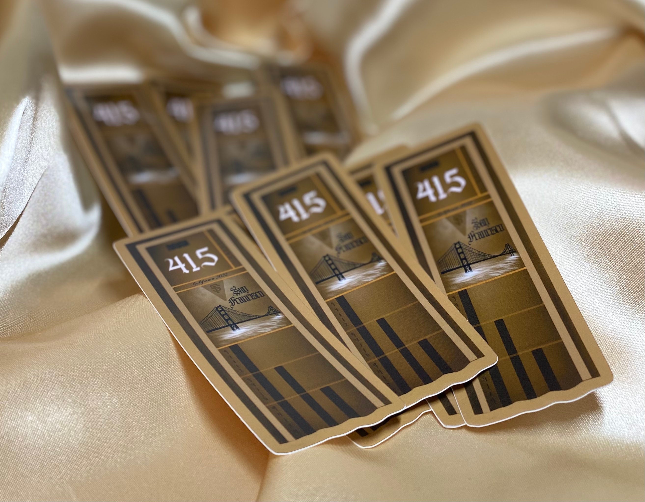 Brown Neutral Color Old Muni Bus Ticket San Francisco Stickers SF ...