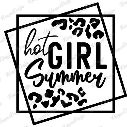 Hot Mom Summer SVG Hot Girl Summer Svg Leopard SVG - Etsy