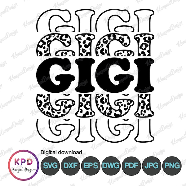 Gigi Svg - Etsy