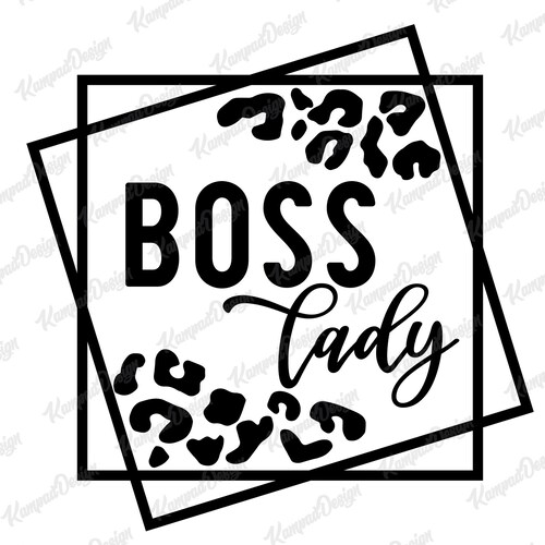 Boss Lady Hearts Digital Design File Svg Cut File Png Jpg - Etsy