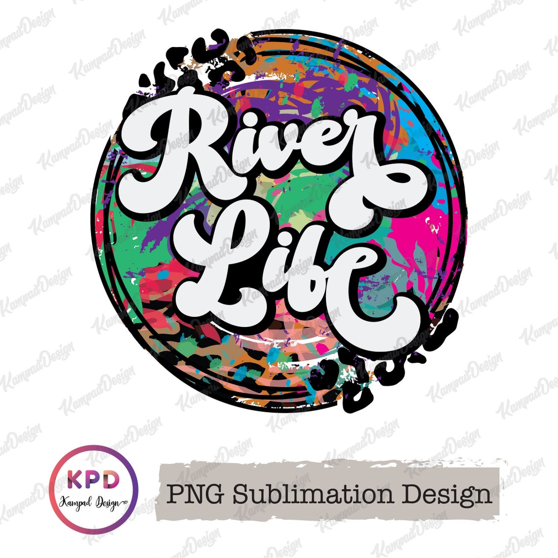 River Life Png Retro River Png Life is Better on the River - Etsy