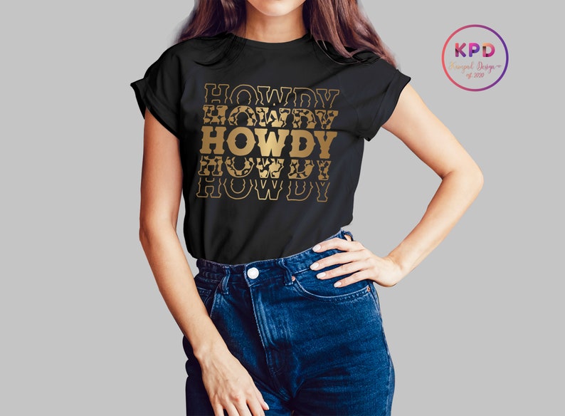 Howdy Svg Yee Haw Svg Cowboy Svg Stacked Howdy Svg - Etsy