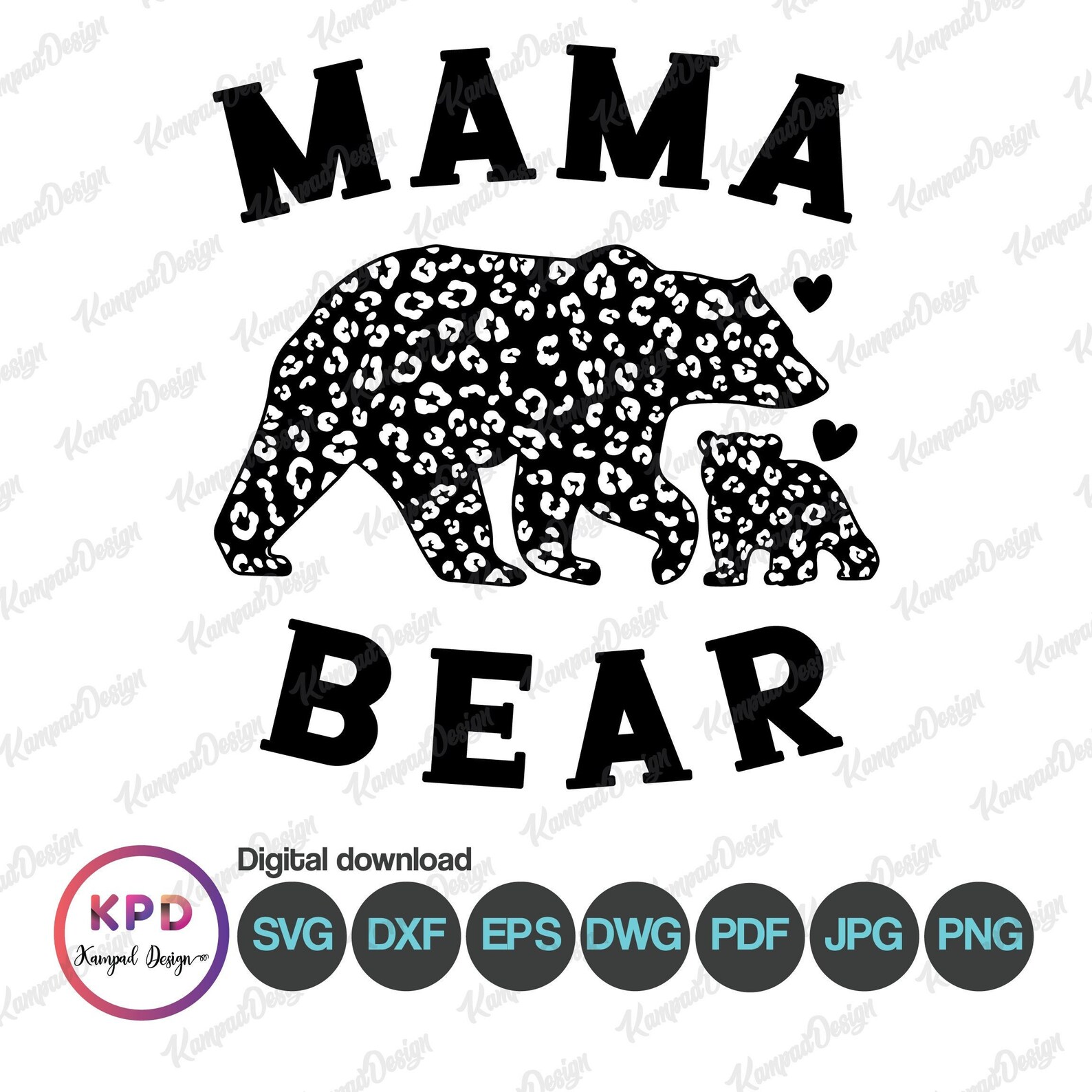Mama Bear Svg Bear Mama Svg Mama Baby Bear Svg Mama SVG - Etsy