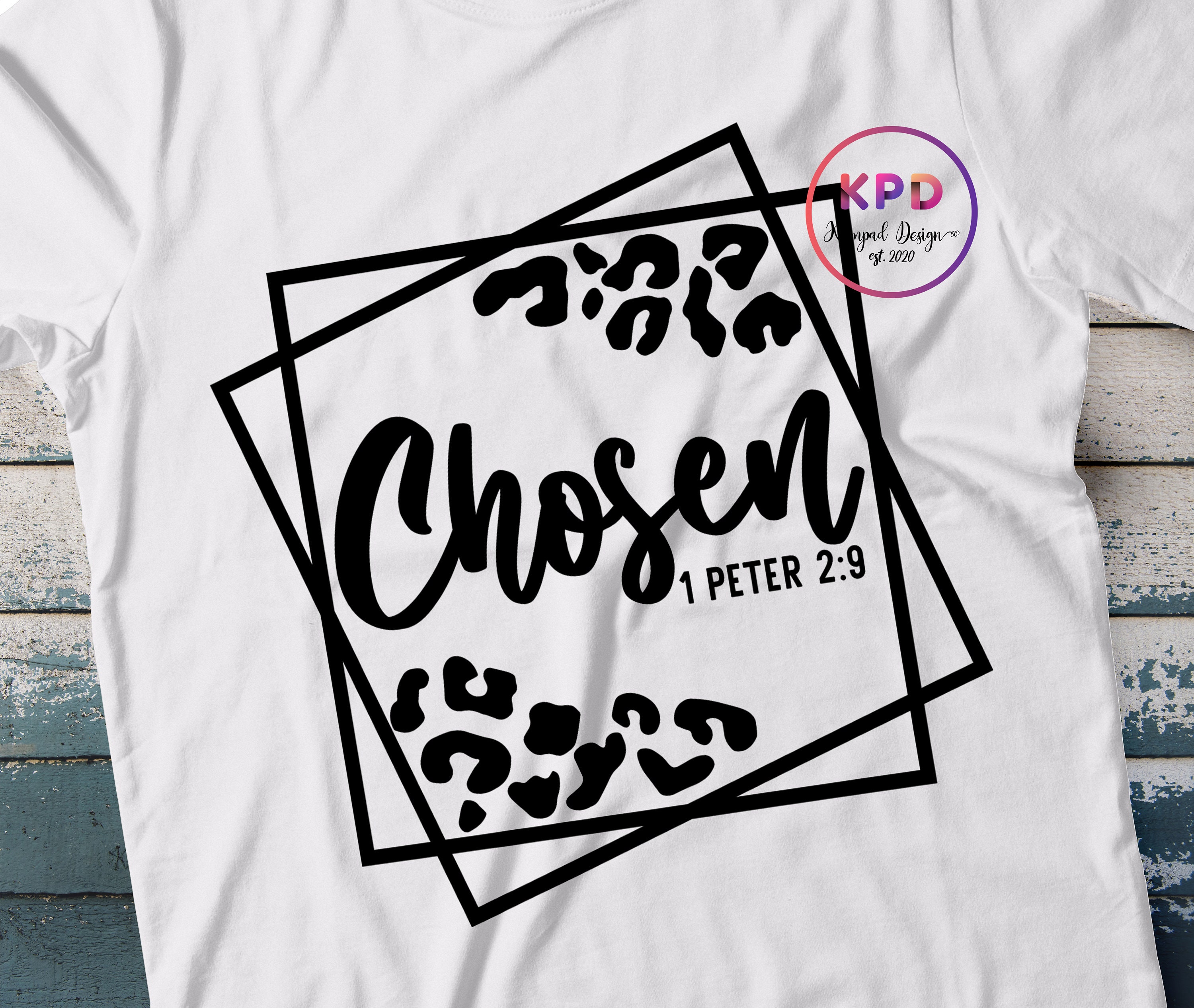 Chosen SVG Waymaker SVG Christian Svg Bible Verse SVG | Etsy