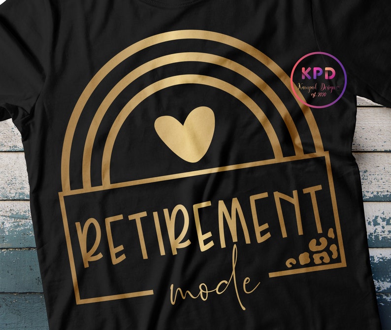 Retirement Mode Svg Officially Retired SVG Retired Svg - Etsy