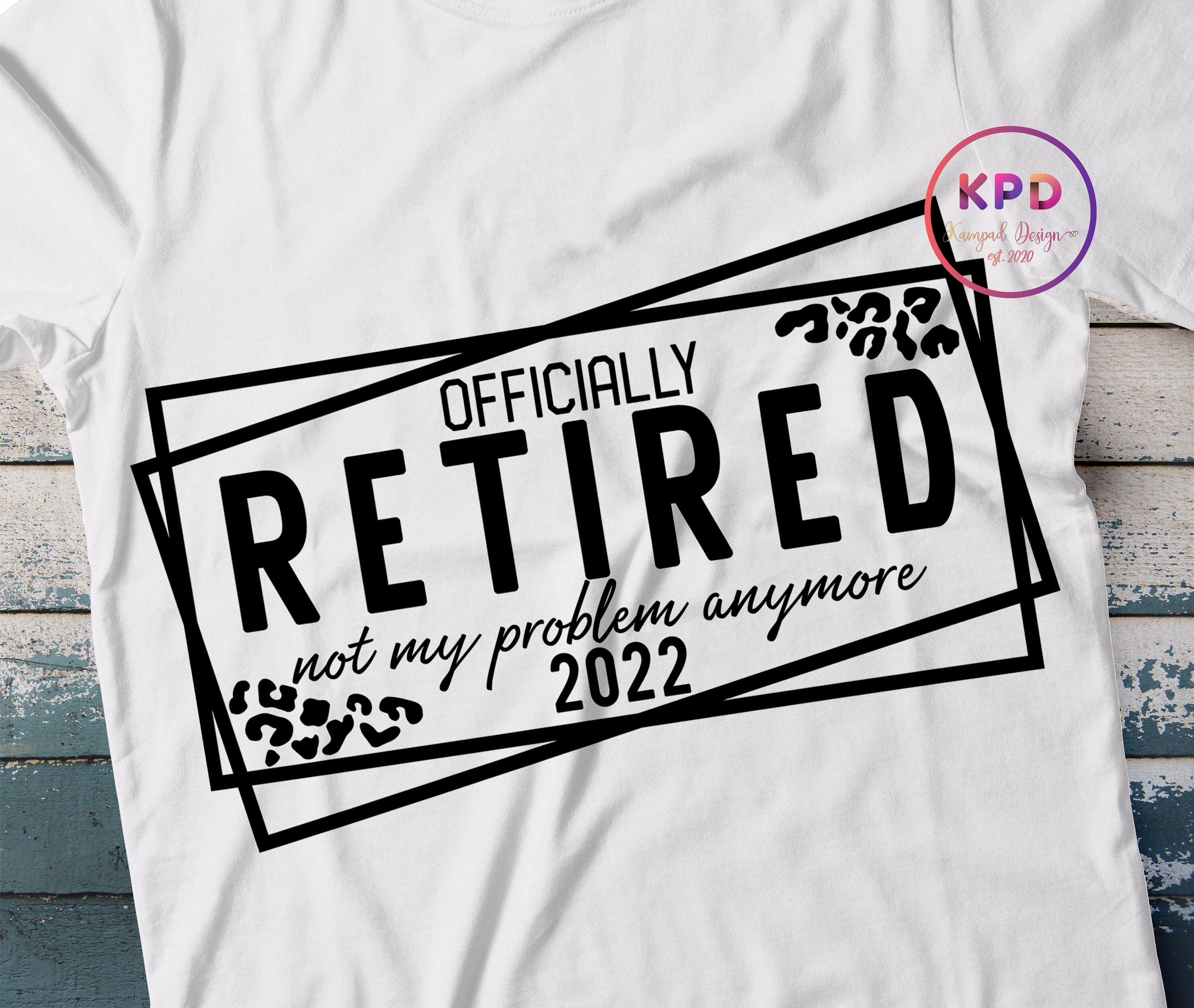 Officially Retired 2022 SVG Retired Svg Leopard SVG - Etsy
