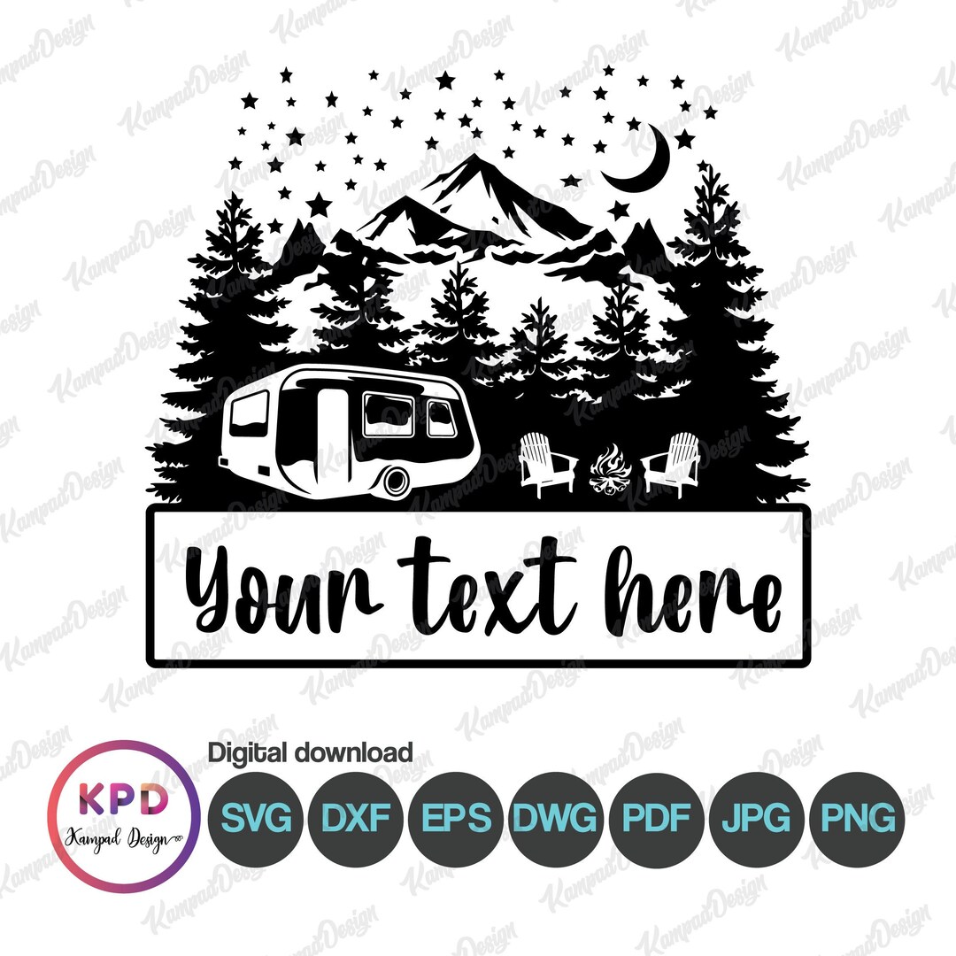 Camping Sign Svg | Camping Crew SVG | Camp Life Svg | Camping SVG ...