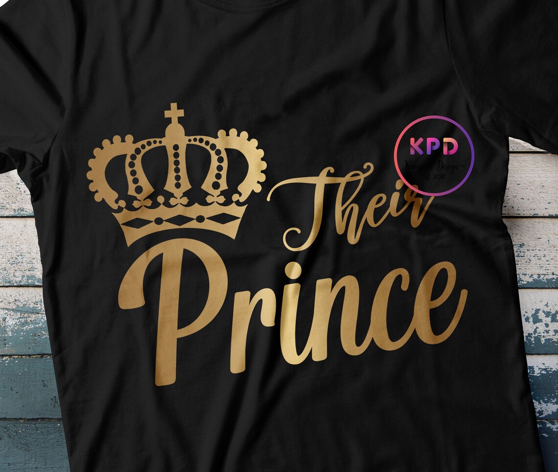 Prince Princess Crown SVG Royal Family SVG King Queen Svg - Etsy