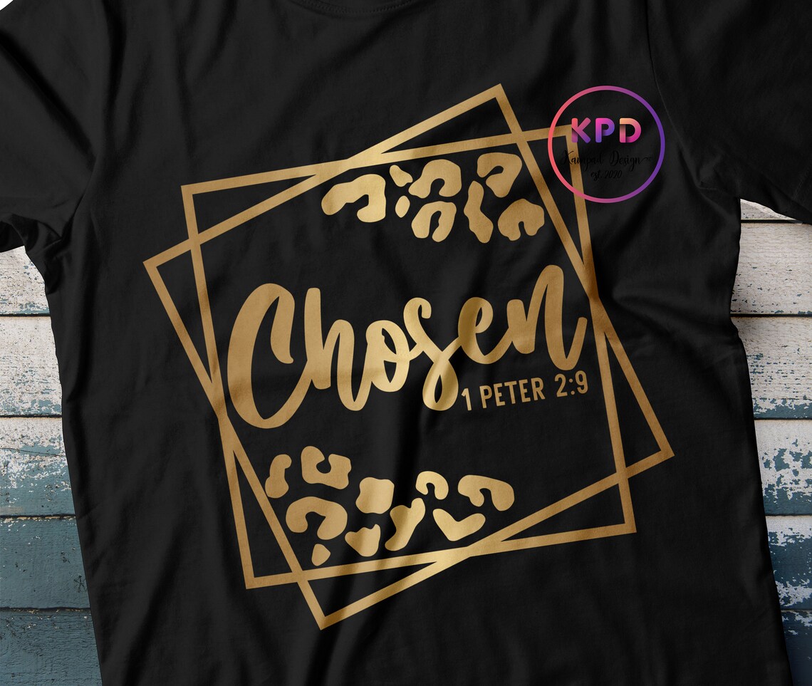 Chosen SVG Waymaker SVG Christian Svg Bible Verse SVG | Etsy