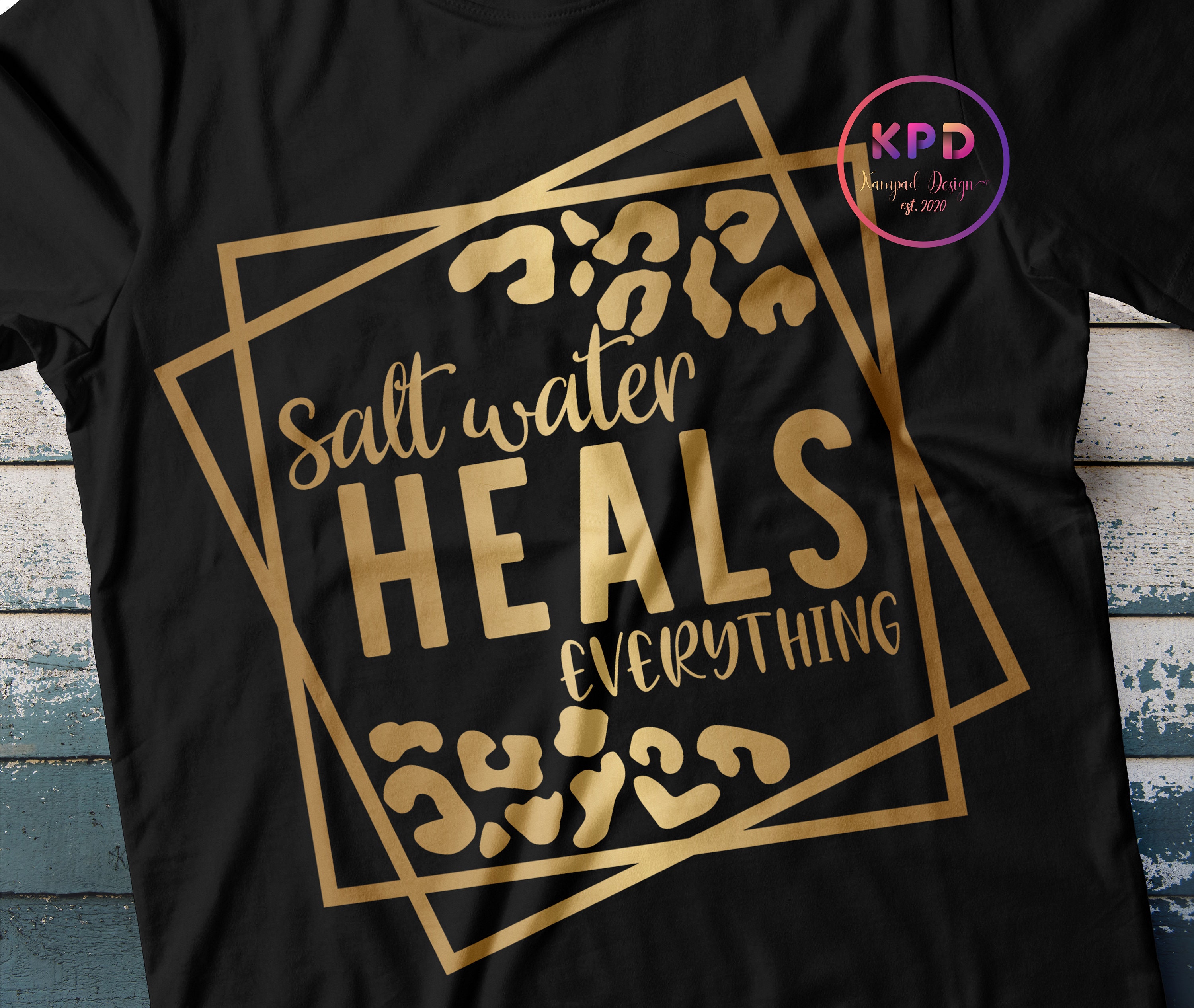 Salt Water Heals Everything SVG Salty SVG Boho Svg - Etsy