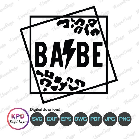 Babe Svg Boss Babe SVG Boss Babe PNG Babe Png Leopard - Etsy