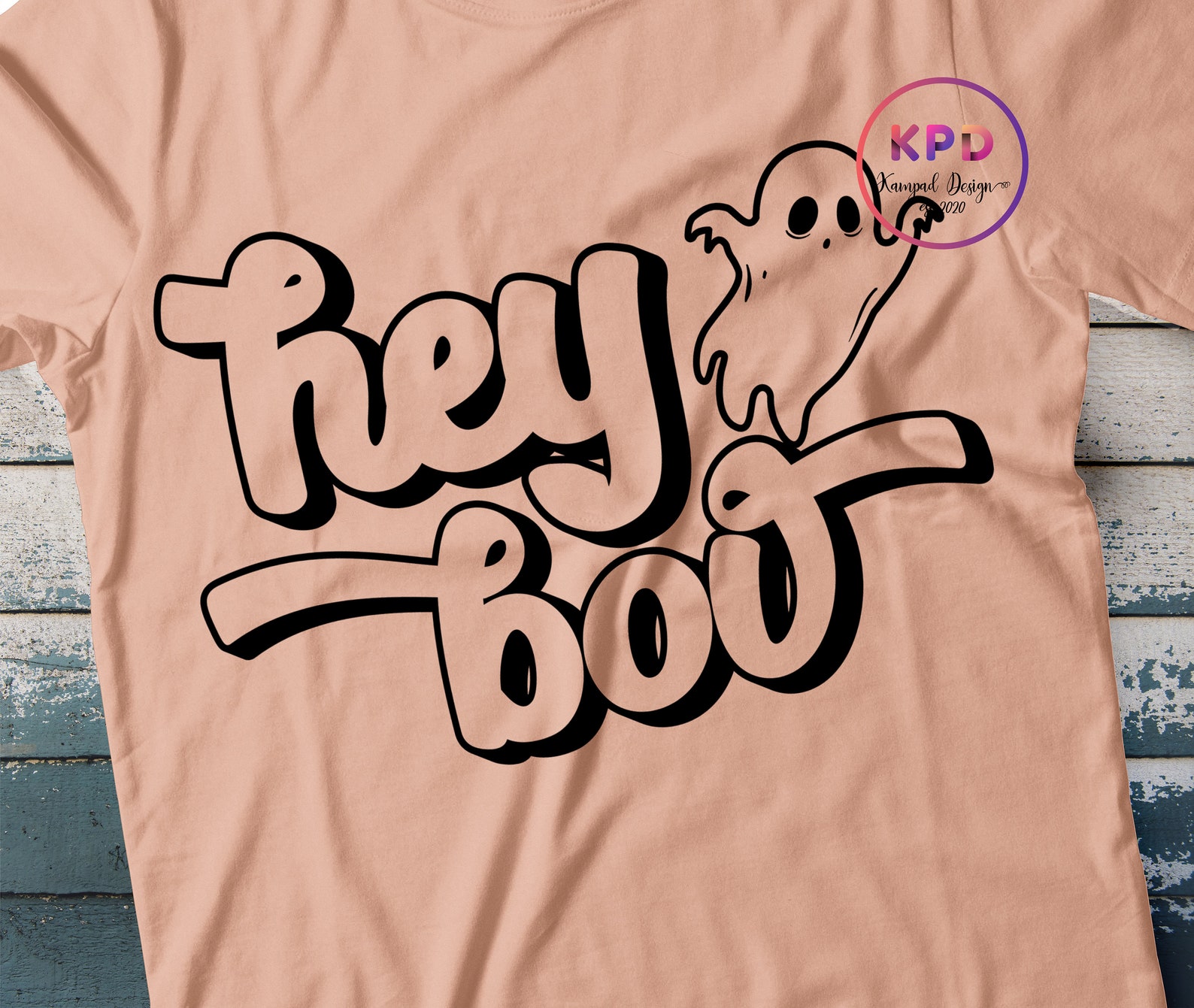 Hey Boo SVG BOO Svg Halloween Svg Sublimation Design - Etsy