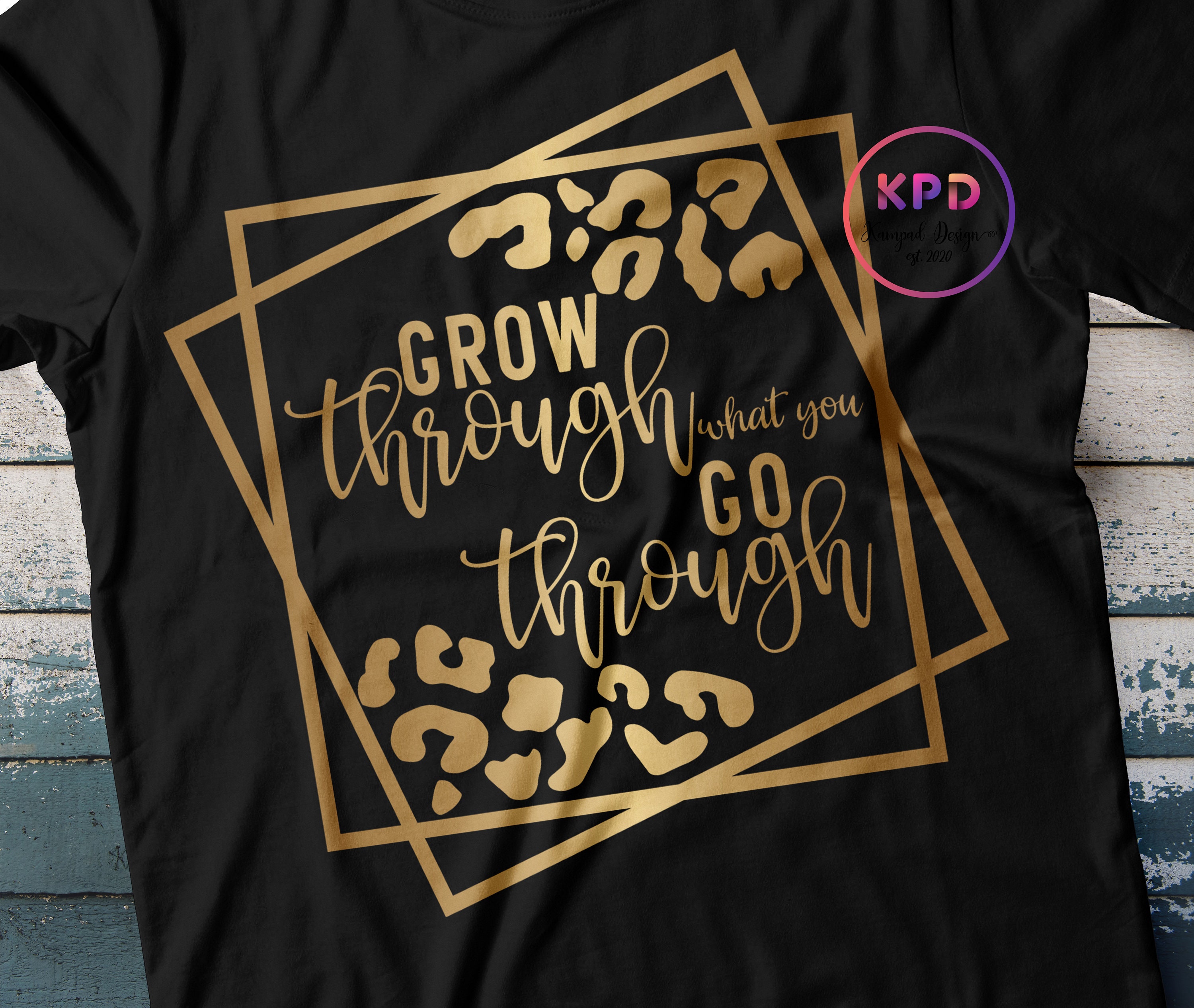 Grow Through What You Go Through SVG Inspirational Svg - Etsy
