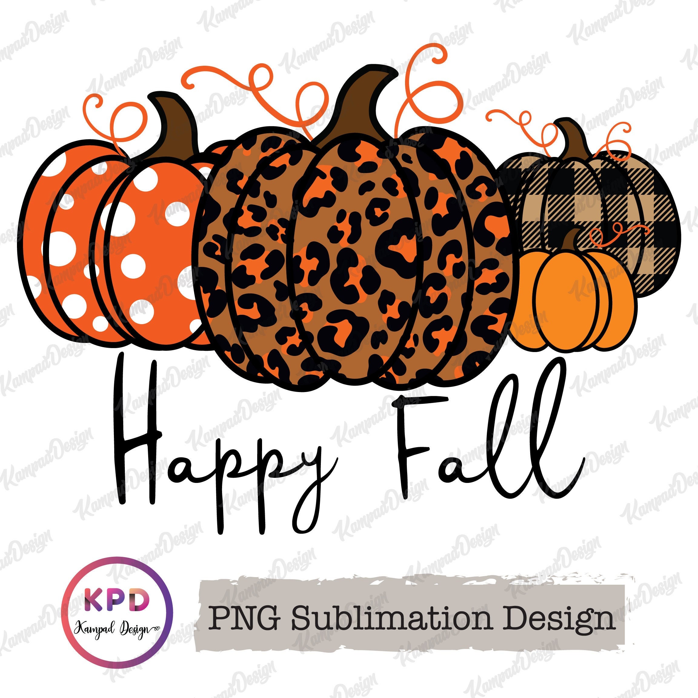 Happy Fall PNG Pumpkins PNG Happy Fall Yall Png in | Etsy