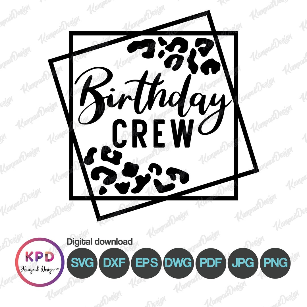 Birthday Crew SVG | Birthday Girl SVG | Birthday Princess Svg ...