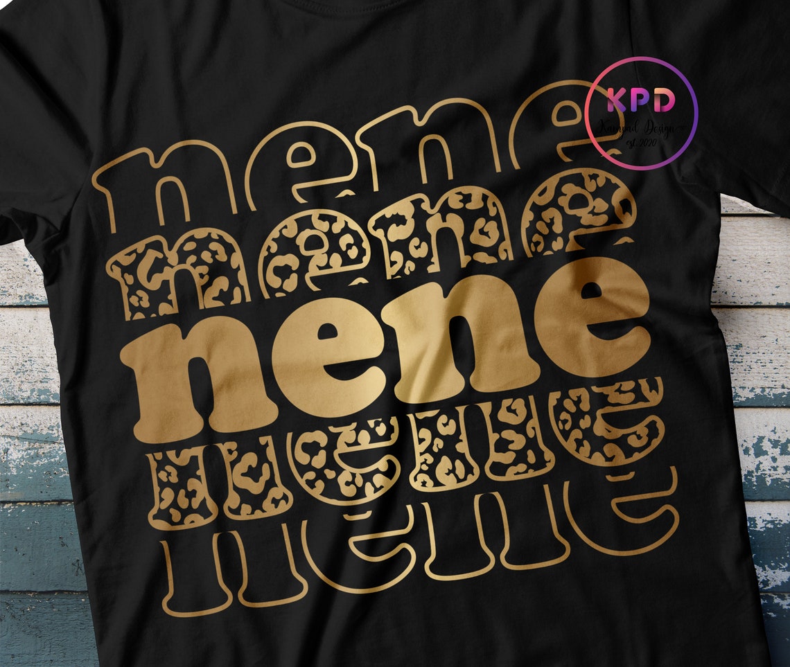 Retro Nene SVG Mama SVG Mom Life Leopard Svg | Etsy