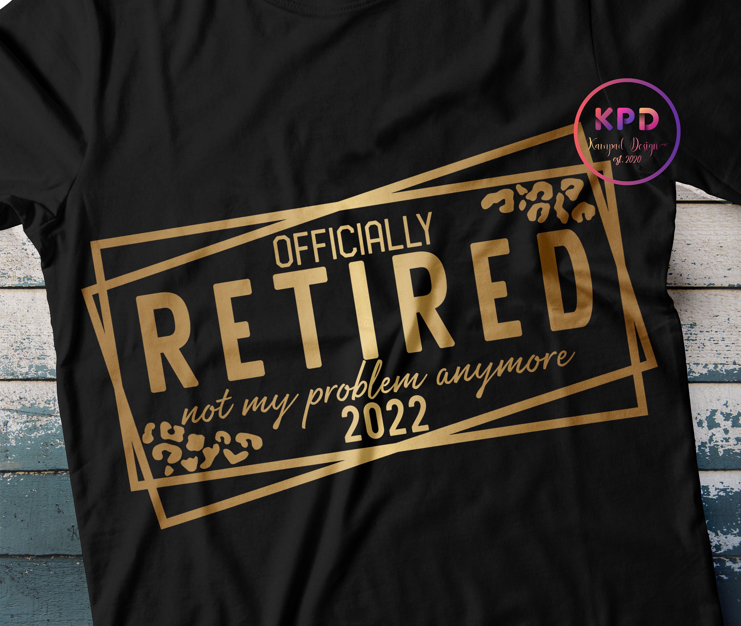 Officially Retired 2022 SVG Retired Svg Leopard SVG - Etsy