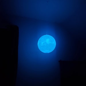Hanging Sun Lamp, 16 Color LED, Remote and Touch Control, 6.5 Inch ...