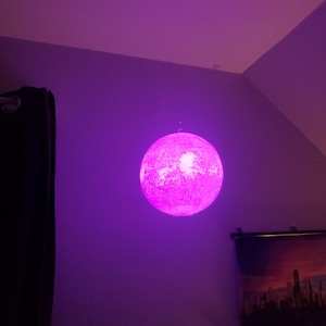 Hanging Sun Lamp, 16 Color LED, Remote and Touch Control, 6.5 Inch ...