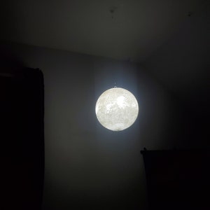 Hanging Sun Lamp, 16 Color LED, Remote and Touch Control, 6.5 Inch ...