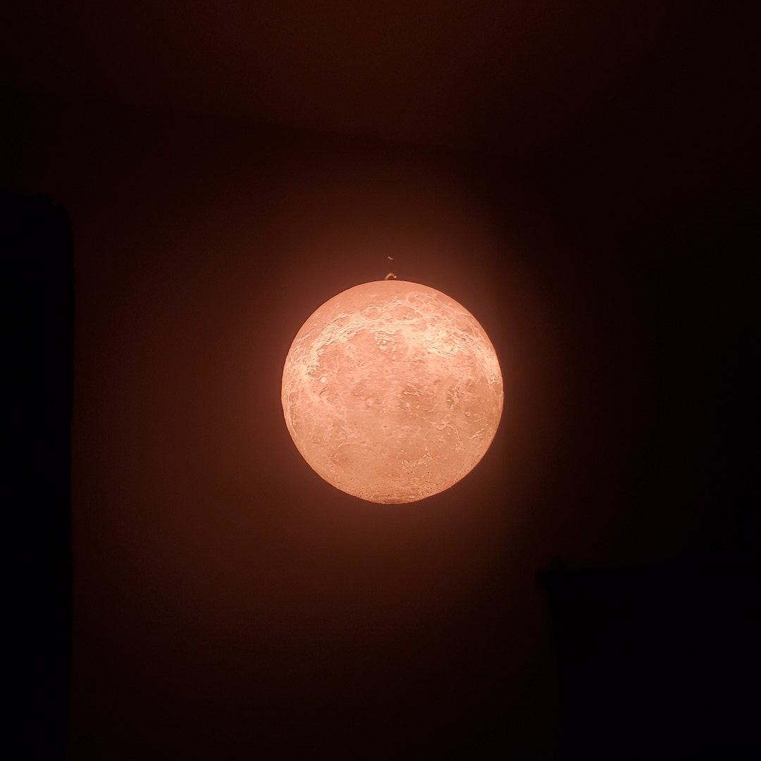 Hanging Venus Lamp, 16 Color LED, Remote and Touch Control, 6.5 Inch ...