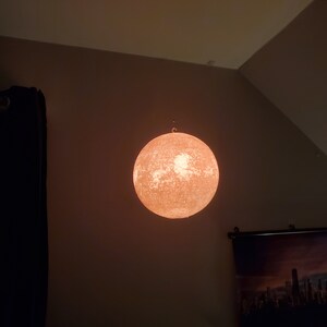 Hanging Sun Lamp, 16 Color LED, Remote and Touch Control, 6.5 Inch ...